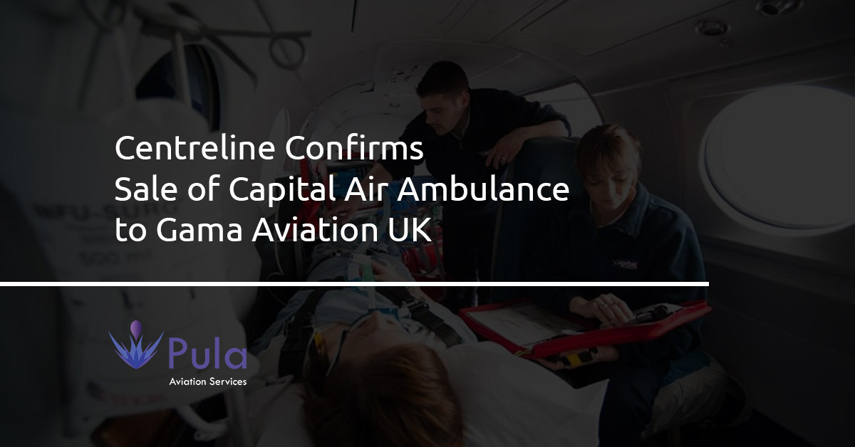 Centreline Sells Capital Air Ambulance to Gama Aviation UK
